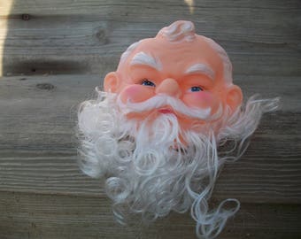Plastic Santa Face | Etsy