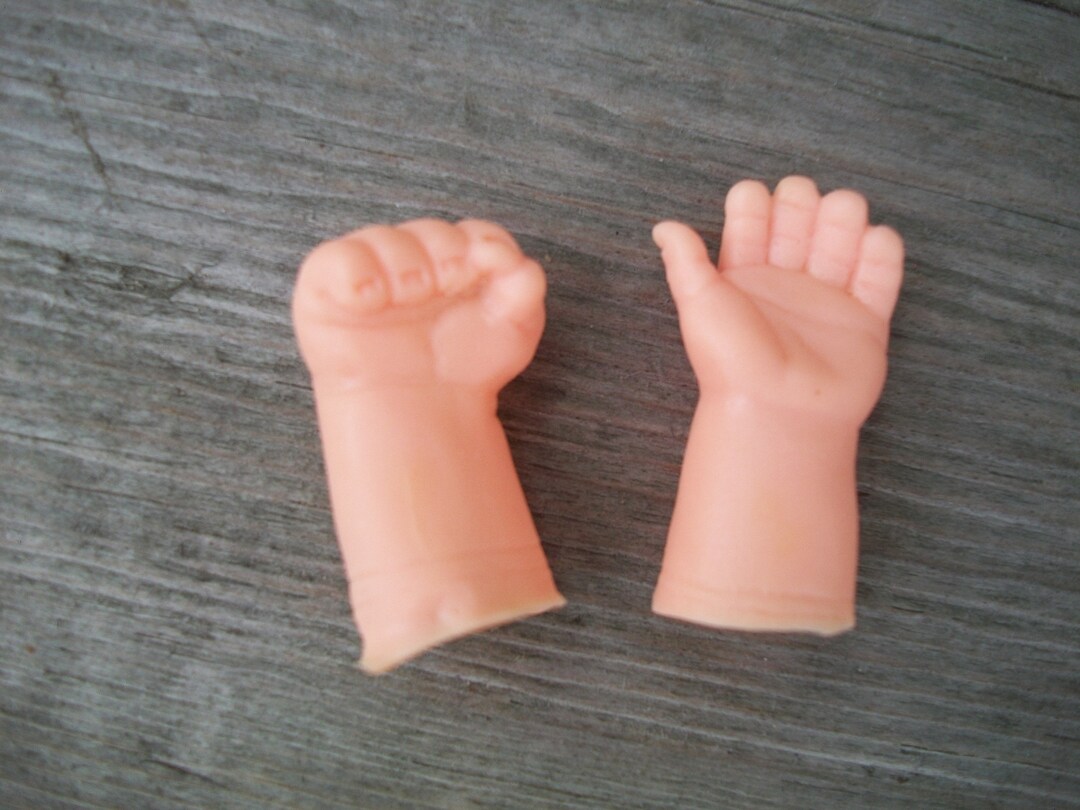 Small 1 Inch Plastic Baby Chubby Hands Lot I - Etsy