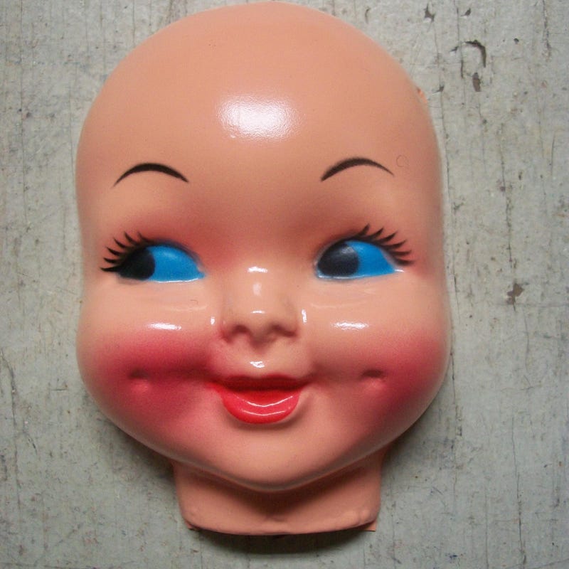 Vintage Doll Face - Etsy