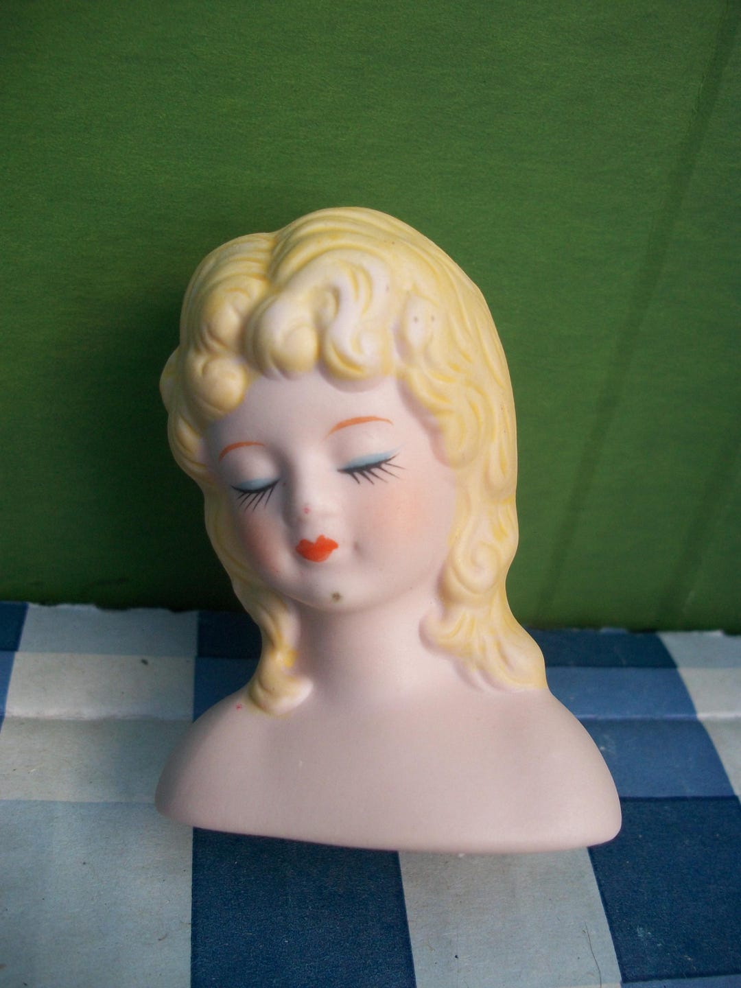 Porcelain Lady Doll Bust NO HANDS nicole Dolls Closed Eye DLP 7563 - Etsy