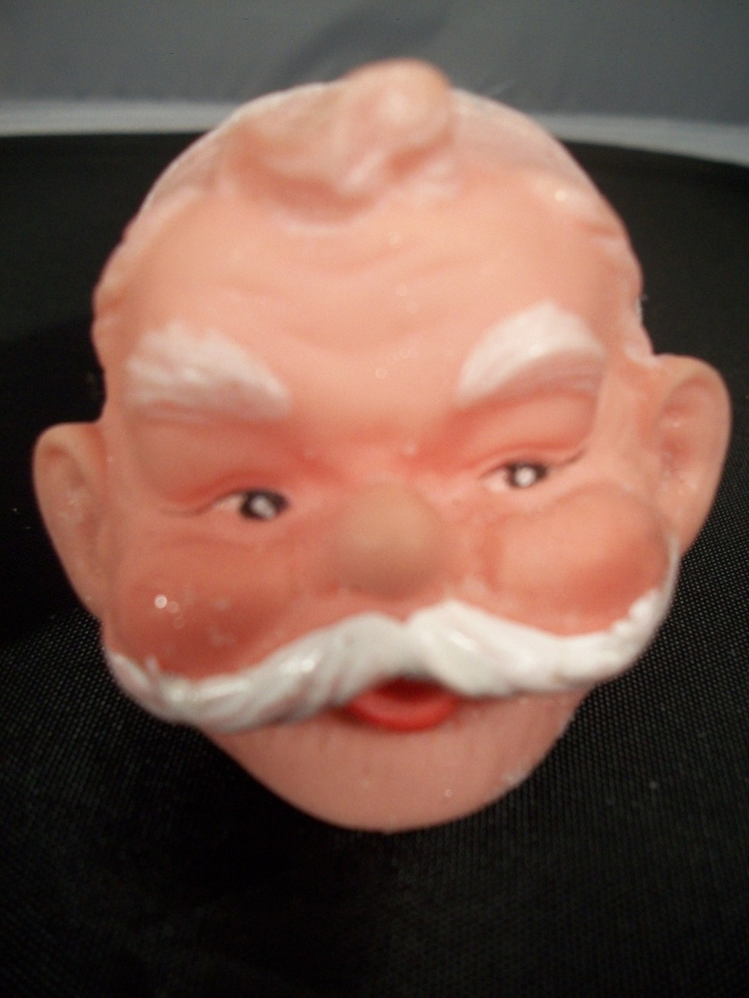 Soft Plastic 2-inch Santa Face With Styrofoam Ball - Etsy