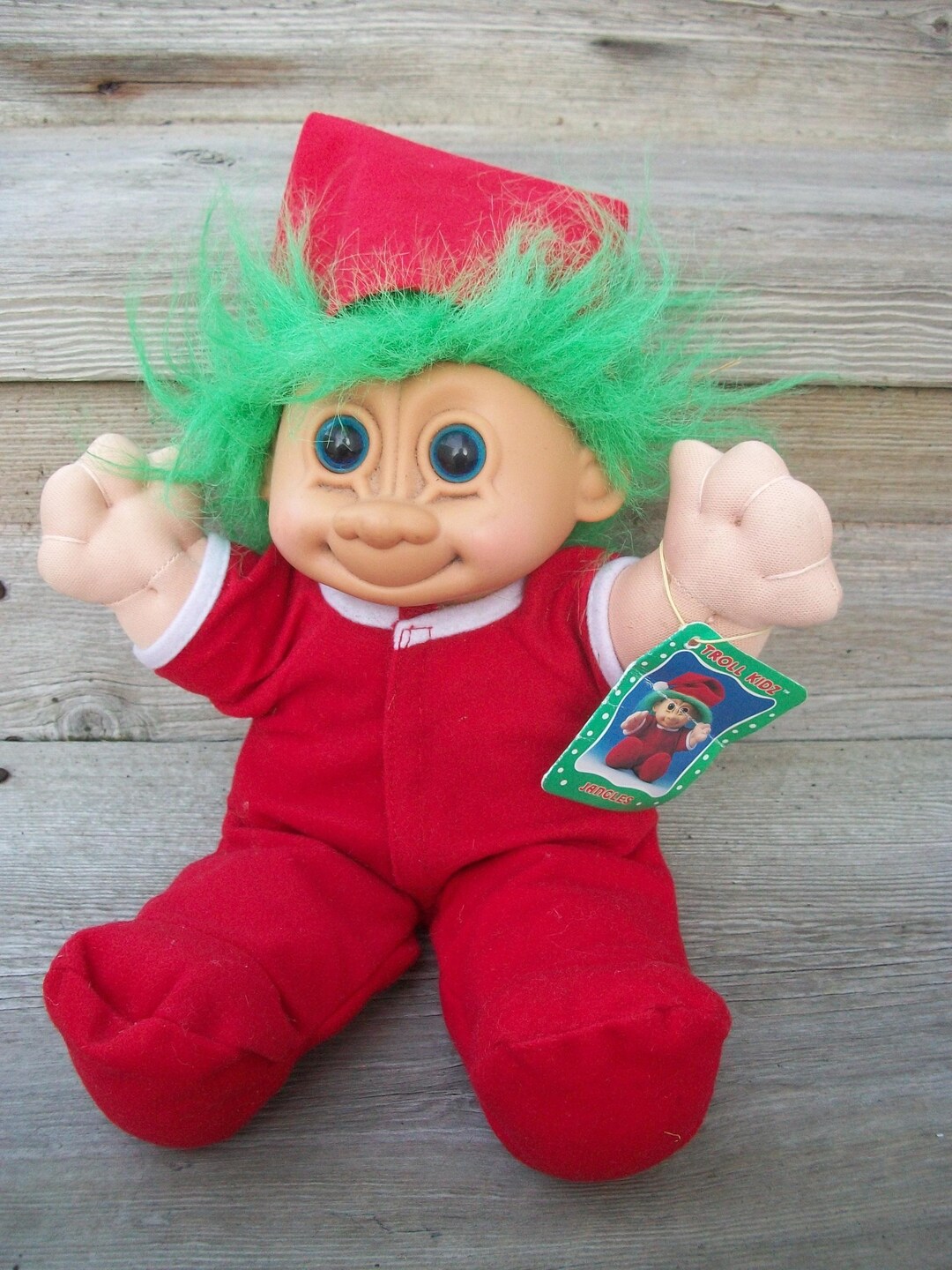 Santa Soft Sculpture 11/5 Inch Russ Doll troll Kidz 2338 - Etsy
