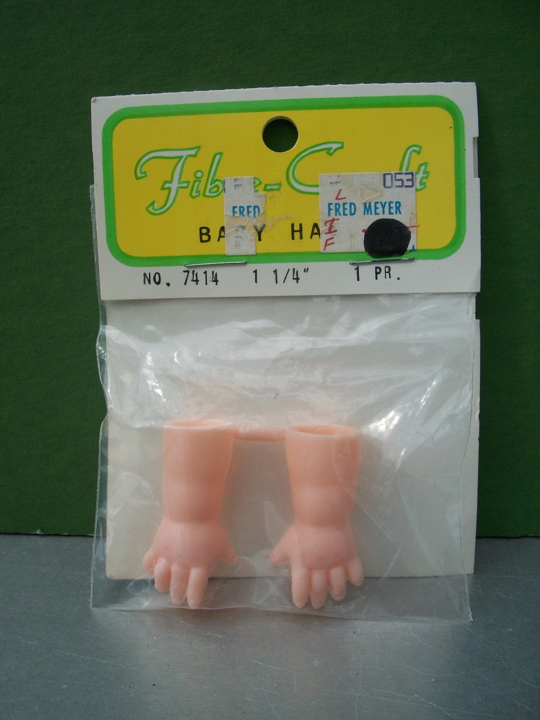 Vintage Plastic Fibrecraft Baby Doll Arms Hands 7414 - Etsy