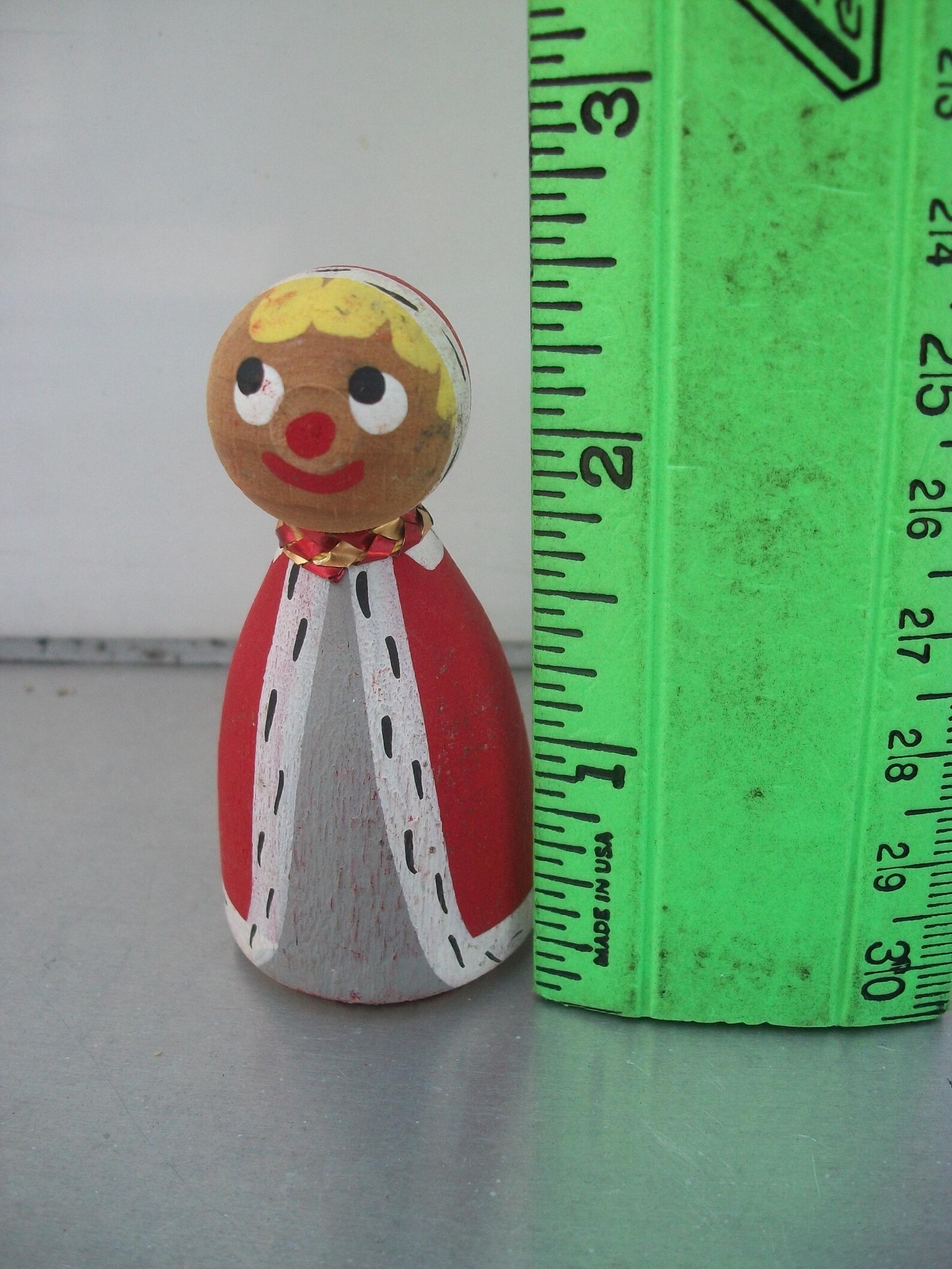 Vintage Danish Santa Mrs. Claus Peg Dolls - Etsy