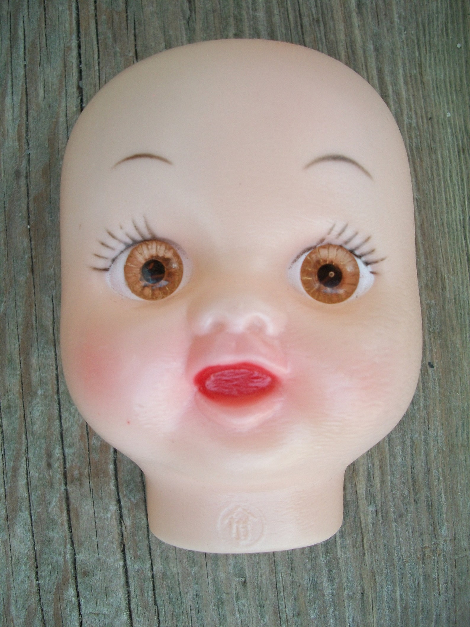 Vintage 3-inch Soft Plastic Doll Face Mask - Etsy
