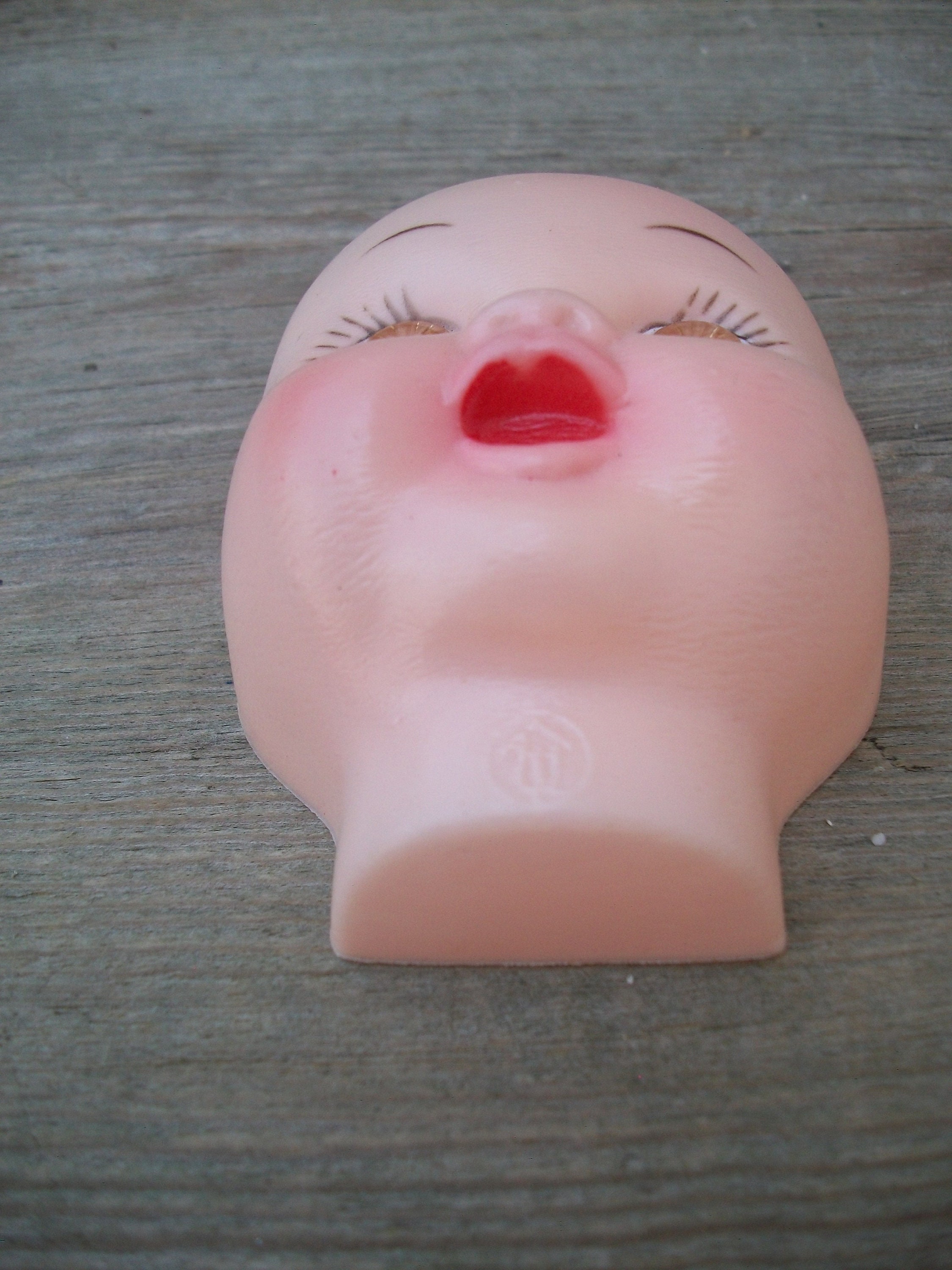 Vintage 3-inch Soft Plastic Doll Face Mask - Etsy