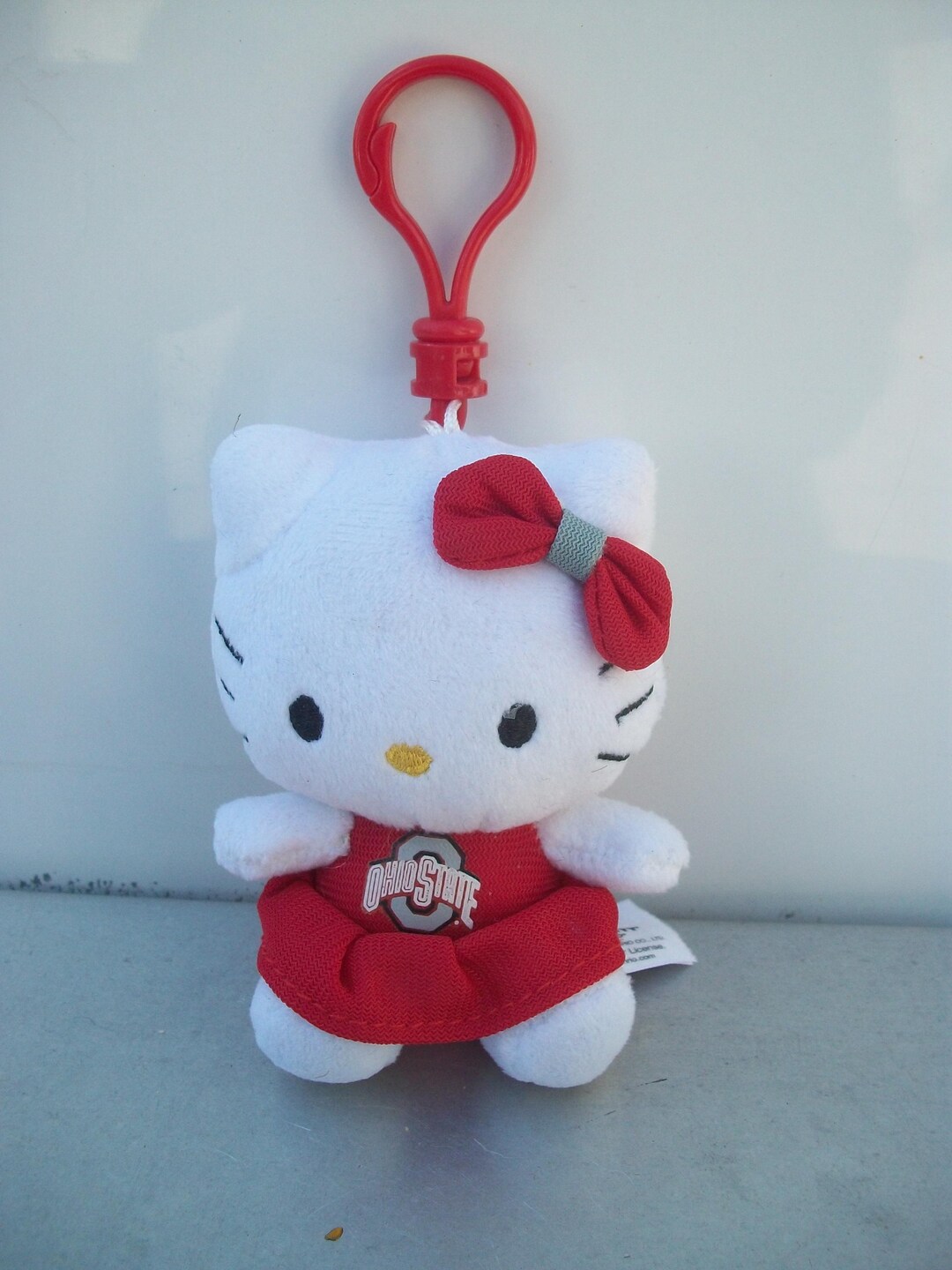 LISA Ohio State Sanrio "hello Kitty" 4 Inch Plush Clip-on - Etsy