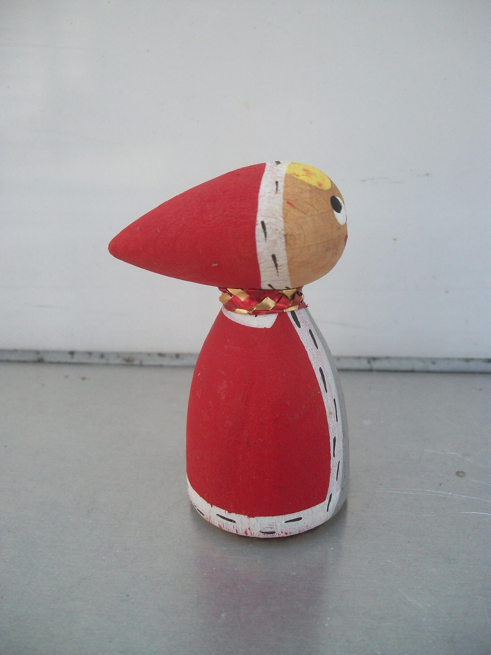 Vintage Danish Santa Mrs. Claus Peg Dolls - Etsy