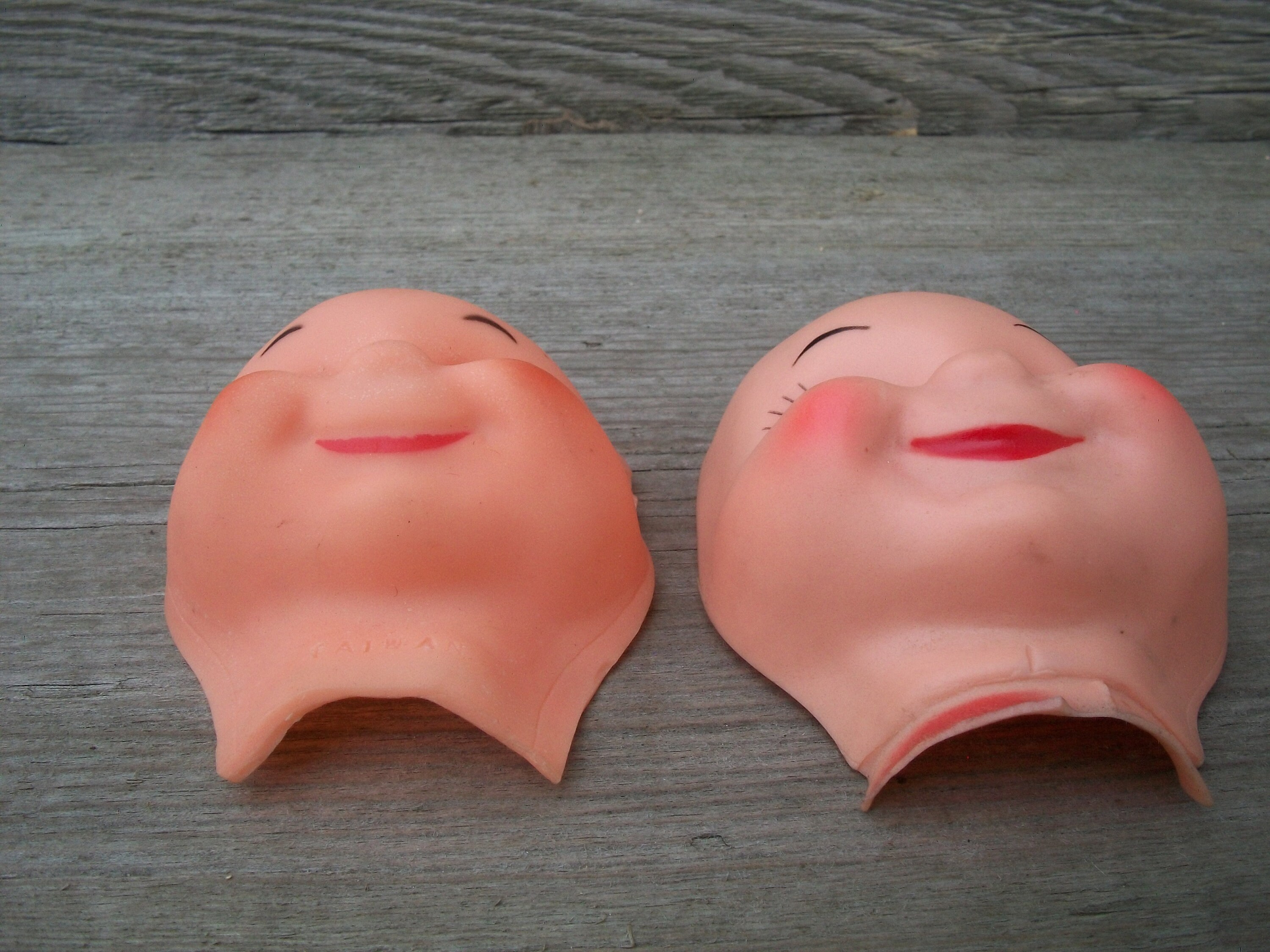 Vintage 3 Inch Soft Plastic Doll Face Mask - Etsy