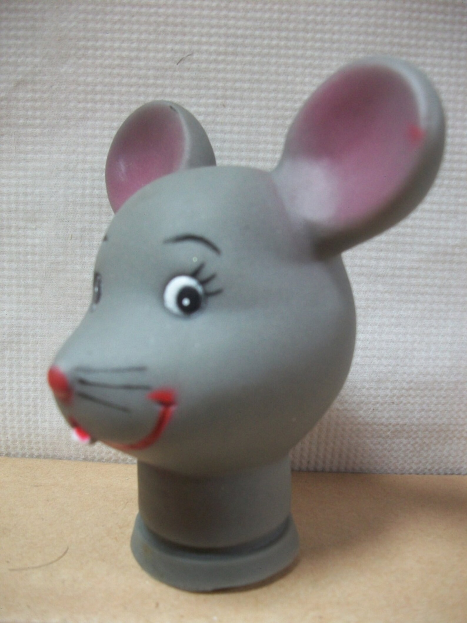 Plastic/vinyl Grey Mouse Doll/puppet Head - Etsy