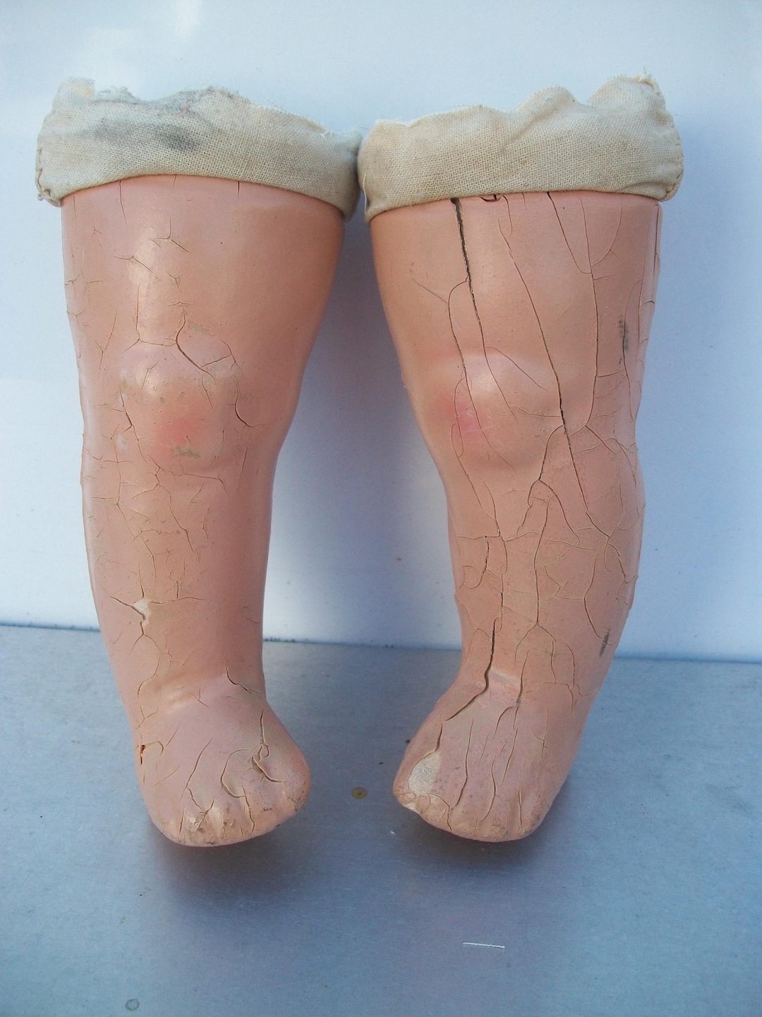 Antique 6-inch Composite Doll Legs ** - Etsy
