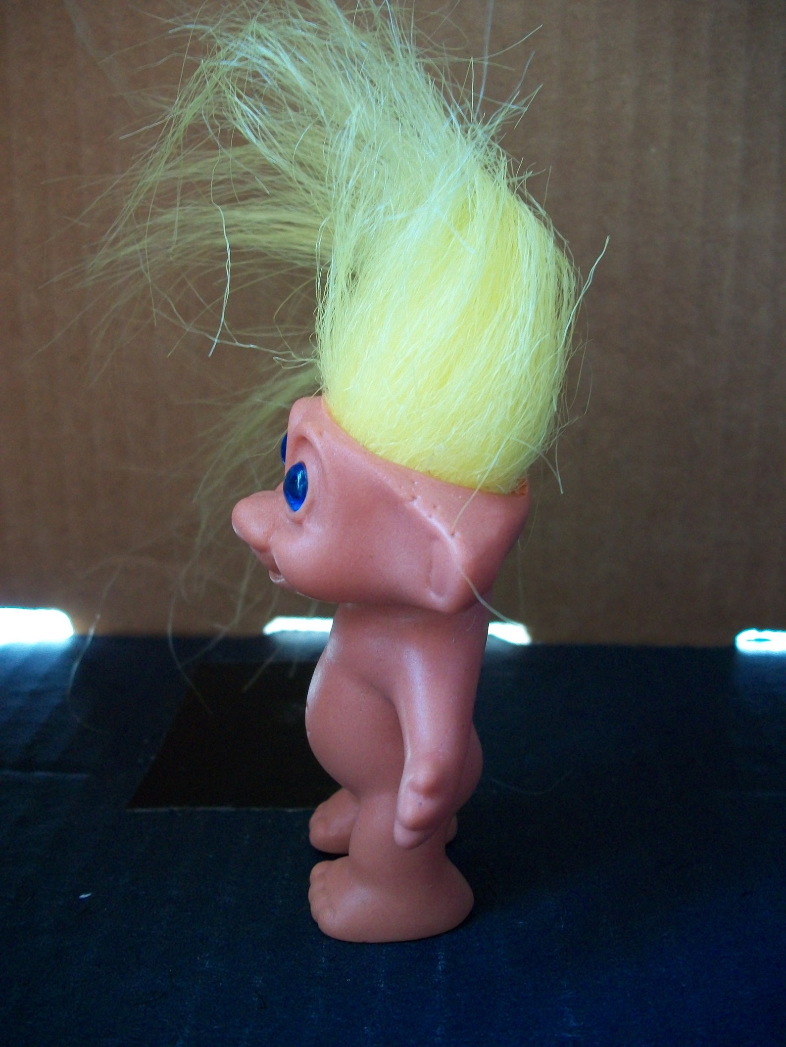 Miniature 2.5 Inch Standing Craft Troll Blonde Hair | Etsy