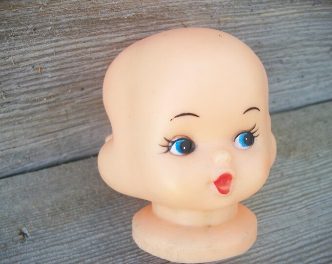 Super Rare Vintage Packaged Multi Faced Plastic Doll Head as Is B - Etsy