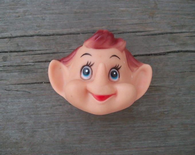 Mr. and Mrs. Santa Claus Plastic Doll Head Pair - Etsy