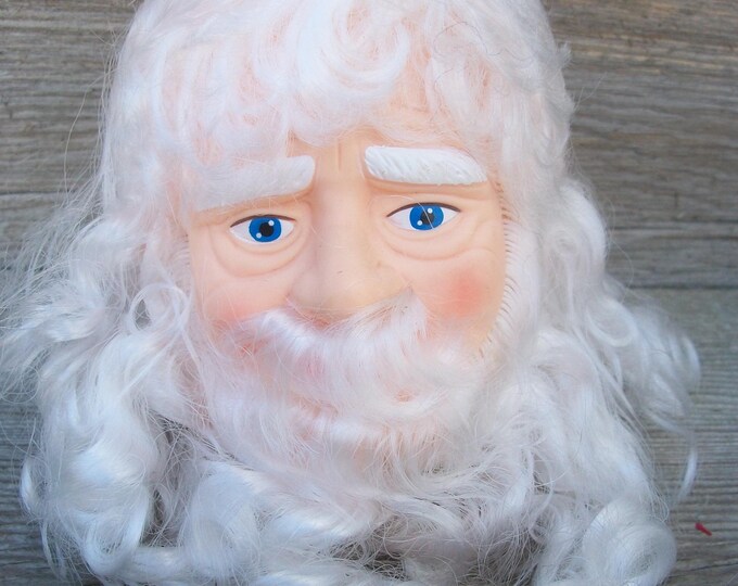 Super Large 5 Inch Santa Old Man Doll Head - Etsy