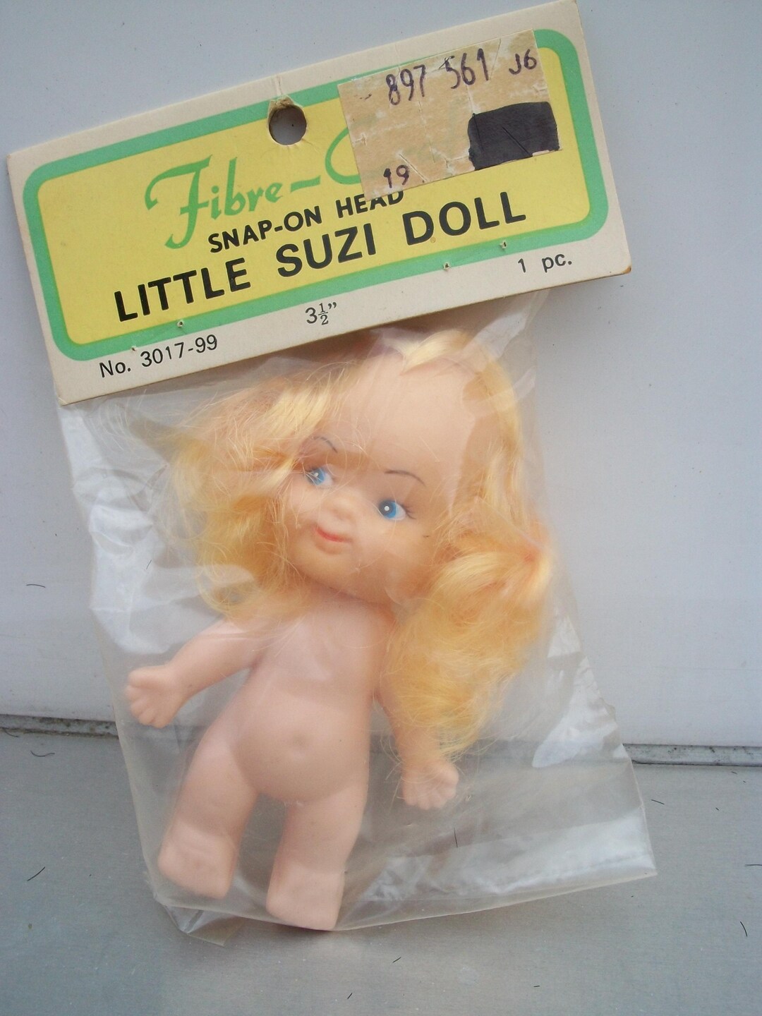 Small Vintage Fibrecraft 3.5 Inch Plastic "pee Wee" Style (little Suzi ...