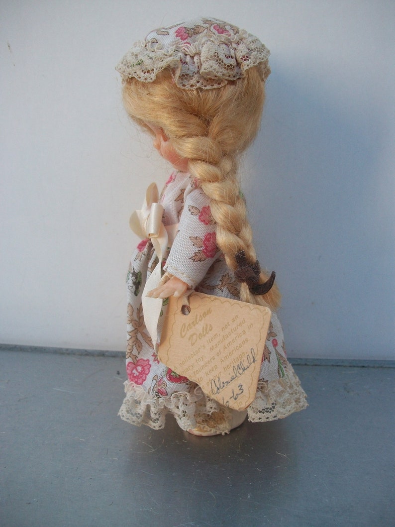Vintage Carlson colonial Child Souvenir Doll - Etsy
