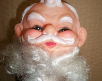Plastic Santa Face | Etsy