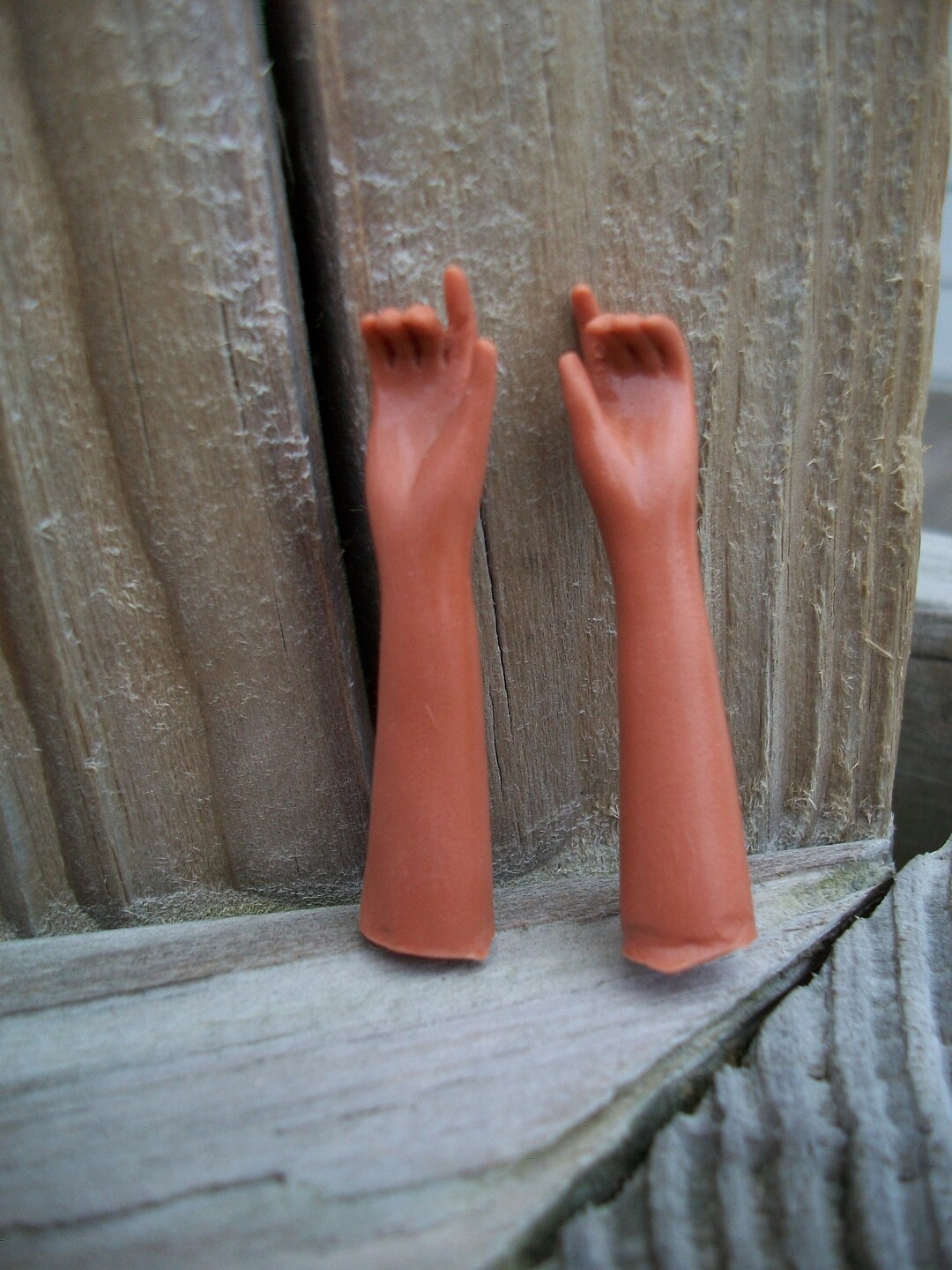 Brown Plastic Lady Arms Doll Hands - Etsy