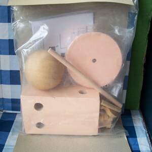 Packaged Wood Block Doll Kit by Wang's International CPW 6002 * - Etsy