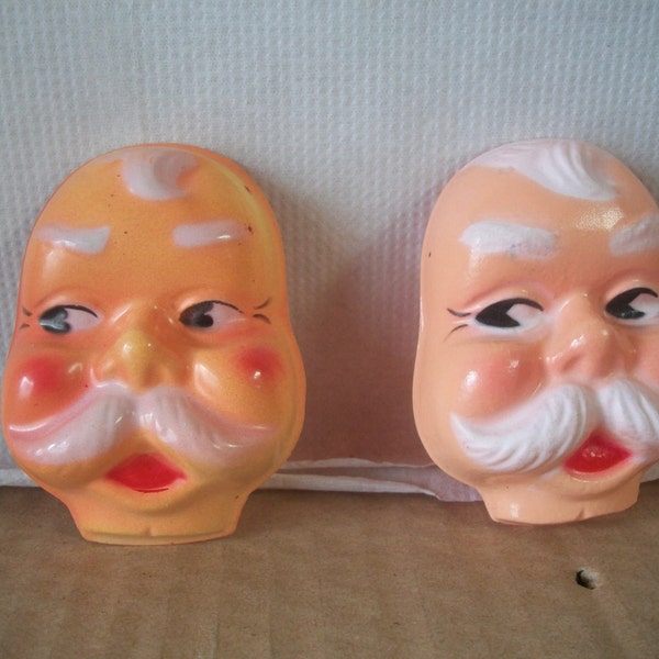 Plastic Face Santa Doll - Etsy
