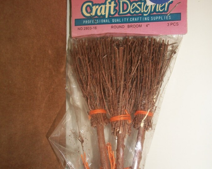 Darice Packaged 4 Inch Craft Brooms - Etsy