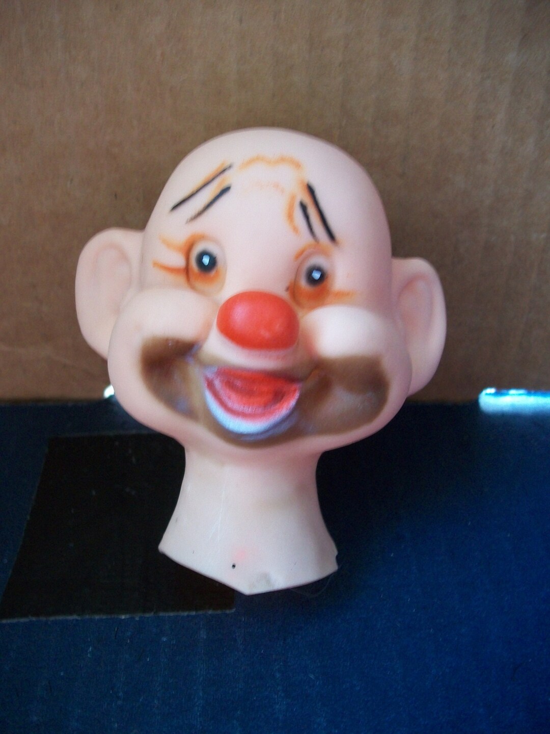 Vintage Goofy Hobo Clown Soft Plastic Head - Etsy