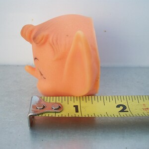 Rare Rubber Vintage Elf Pixie Doll Face - Etsy