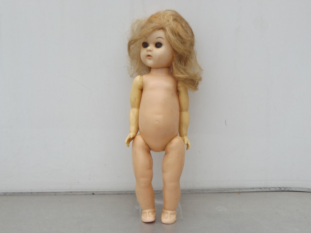 Vintage 8 Inch Hard Plastic Walking Doll ** - Etsy