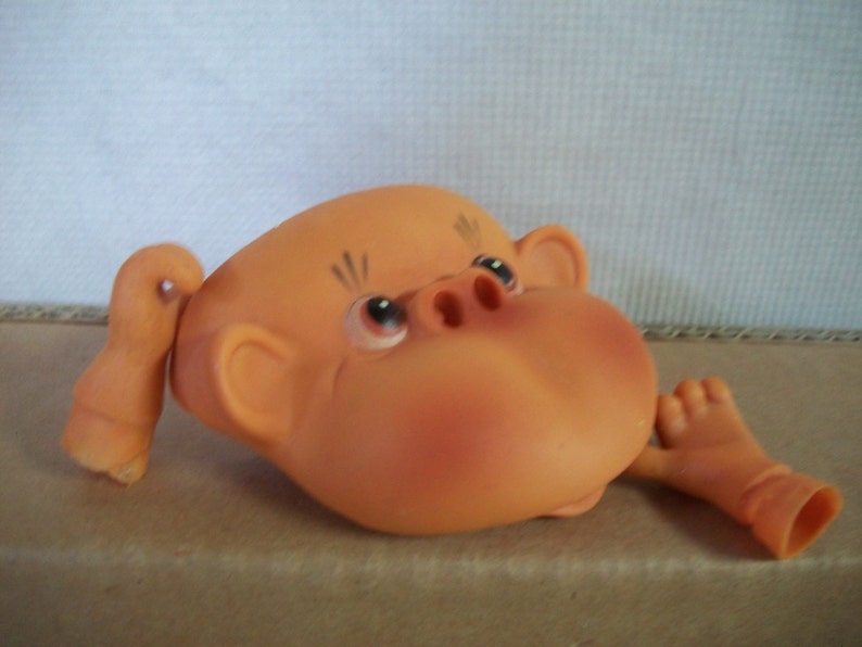 Monkey/gorilla Doll Half Face Mask With Limbs - Etsy