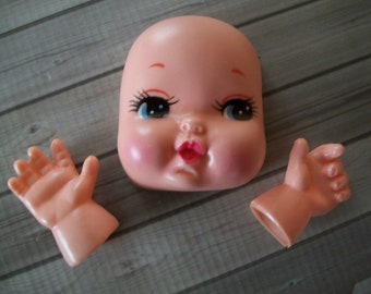 Plastic Doll Face | Etsy