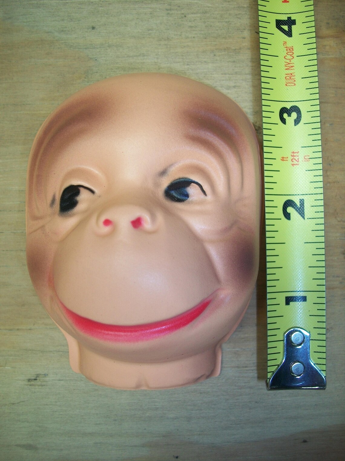 Rare Brown Thin Plastic Celluloid Style Monkey/gorilla Face | Etsy