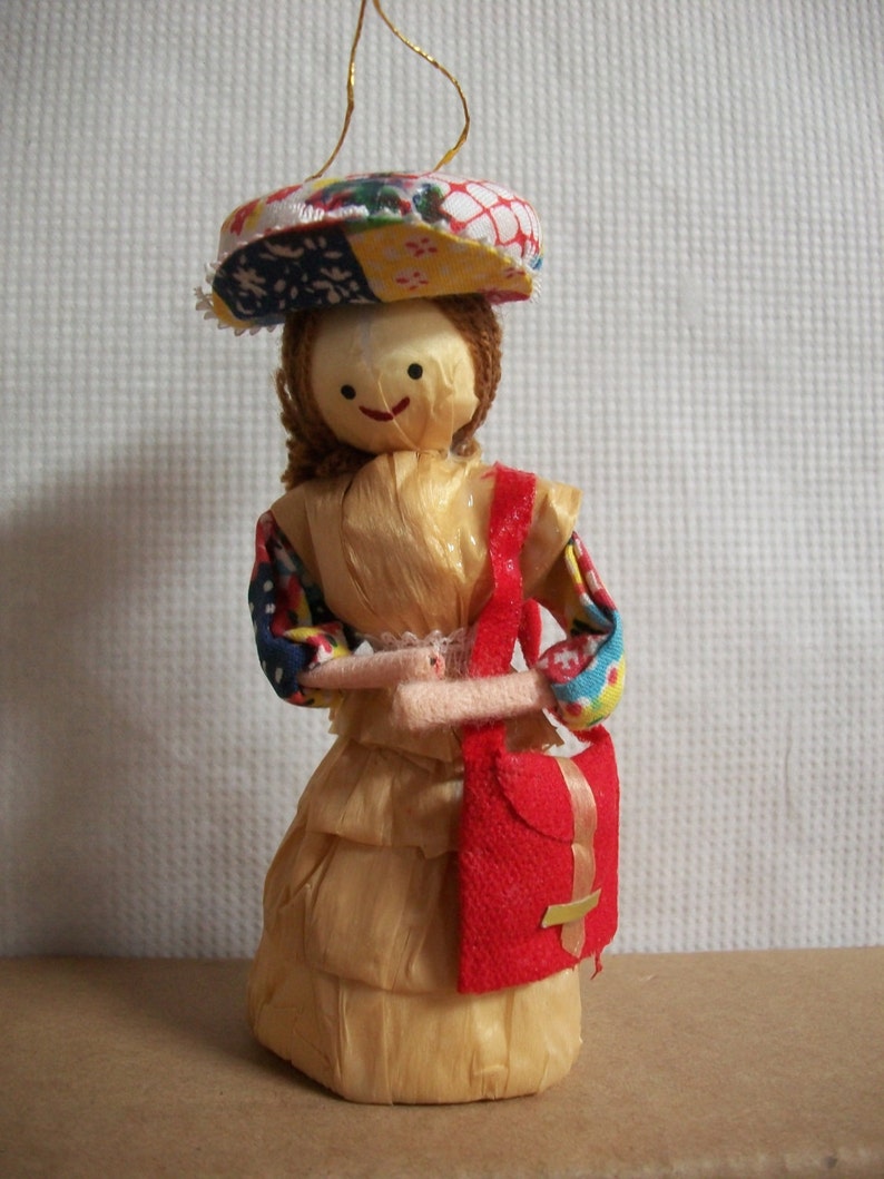 Faux Straw Doll/ornament - Etsy