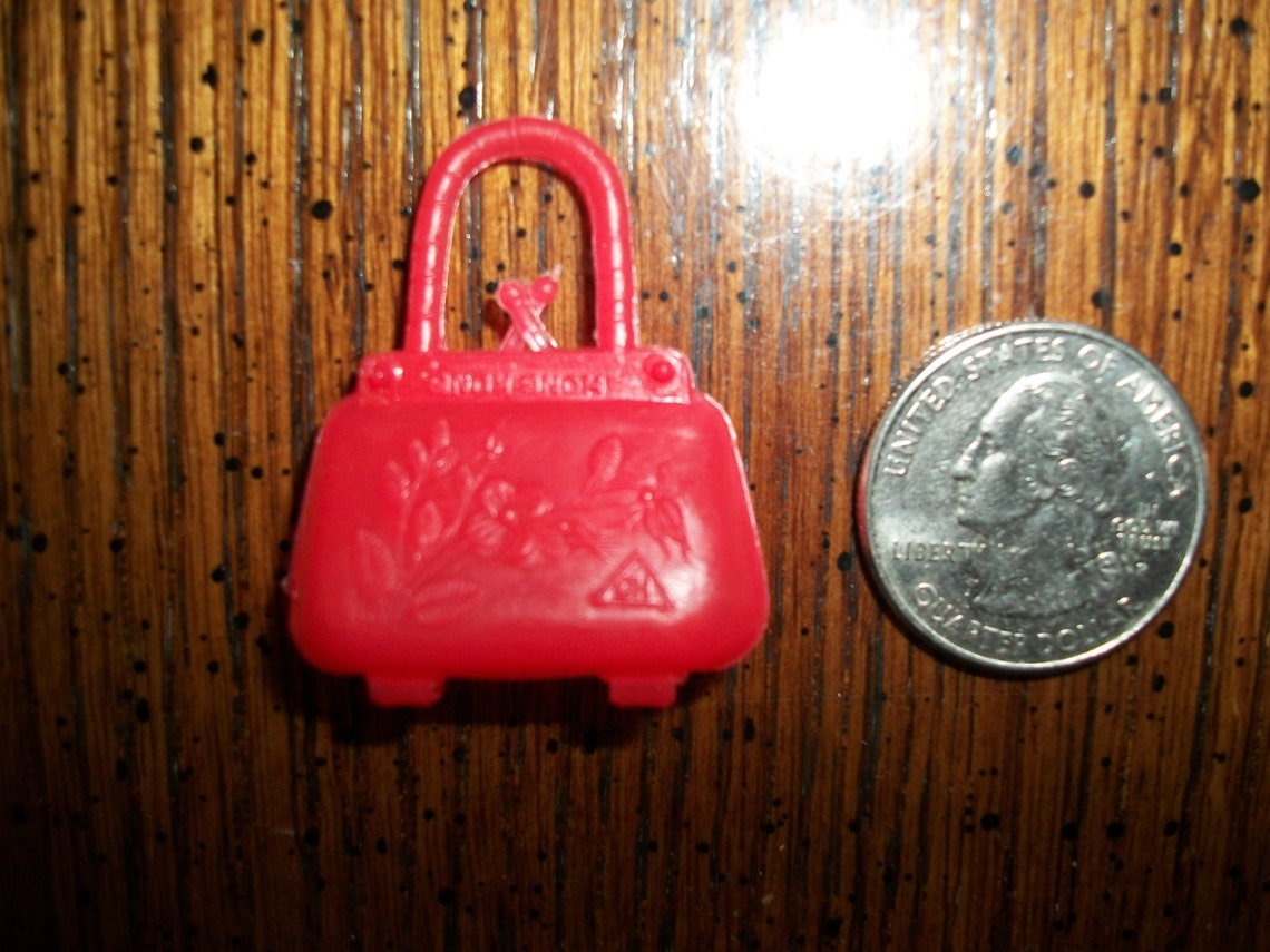 Vintage Hong Kong Barbie Style Doll Handbagpurse Etsy