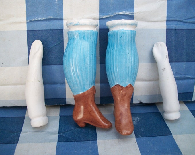 Small White Porcelain Doll Limbs Set - Etsy