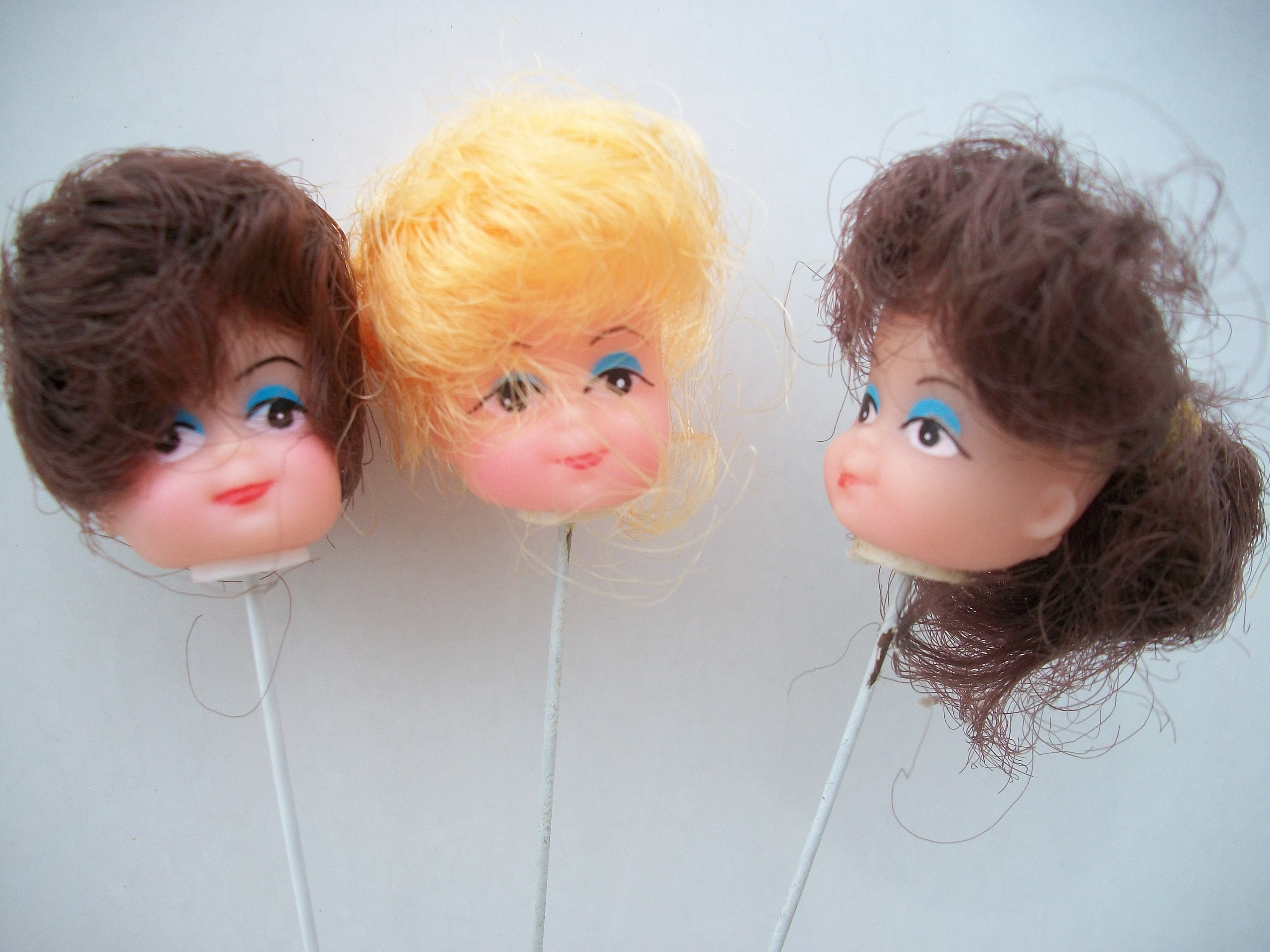 Craft Doll Heads With Hair