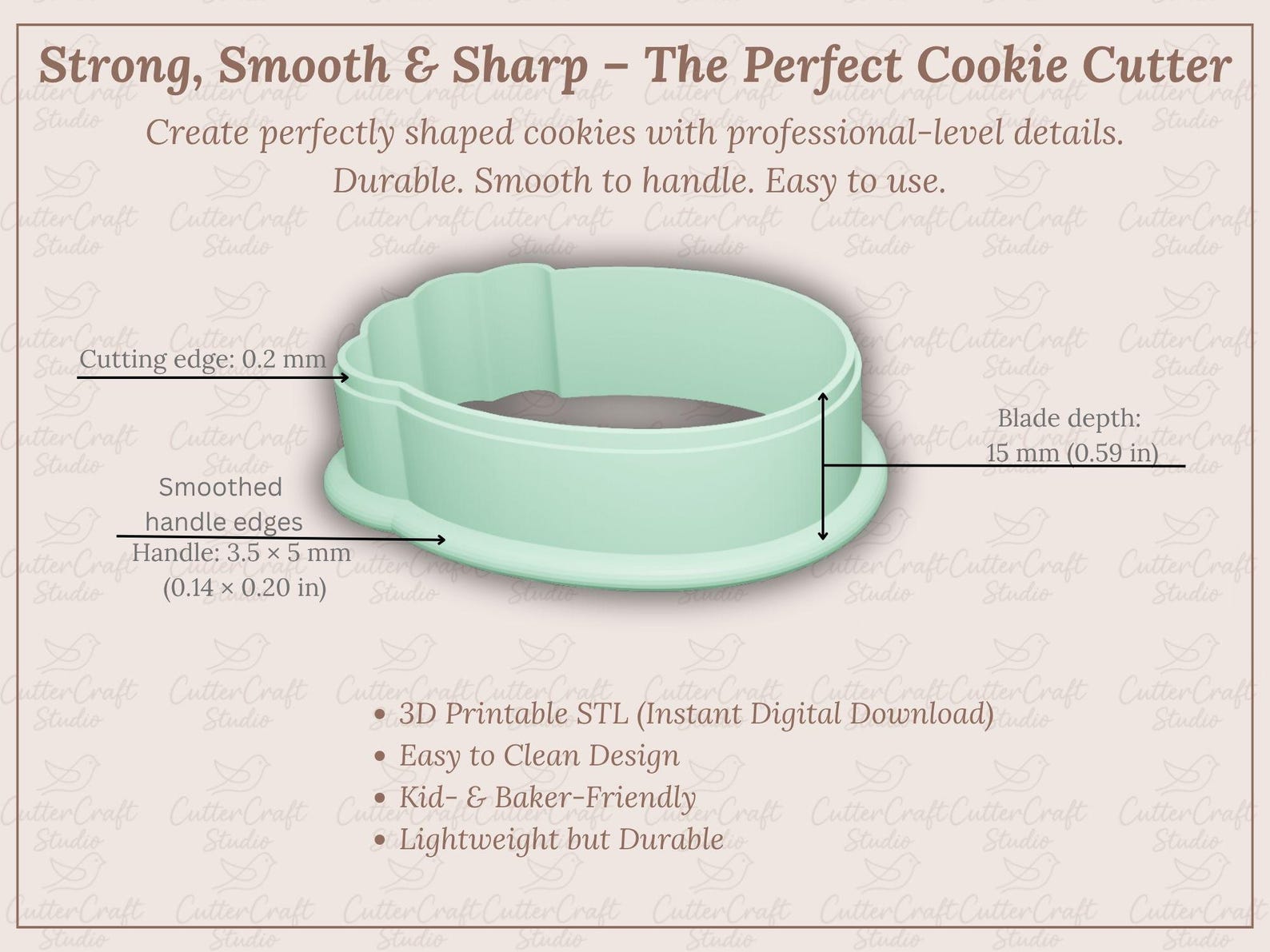 Soda Bottle Cookie Cutter STL | Retro Cola Bottle With Bow | Ready to ...
