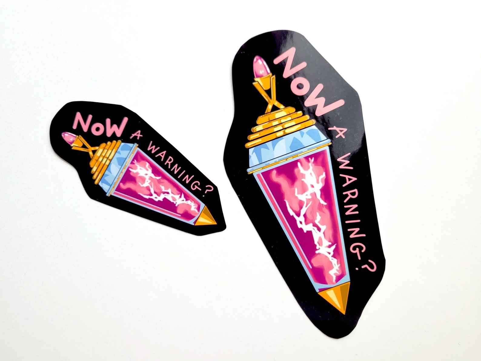 NOW A Warning? Death Becomes Her Potion Sticker // Approx 4" Glossy ...
