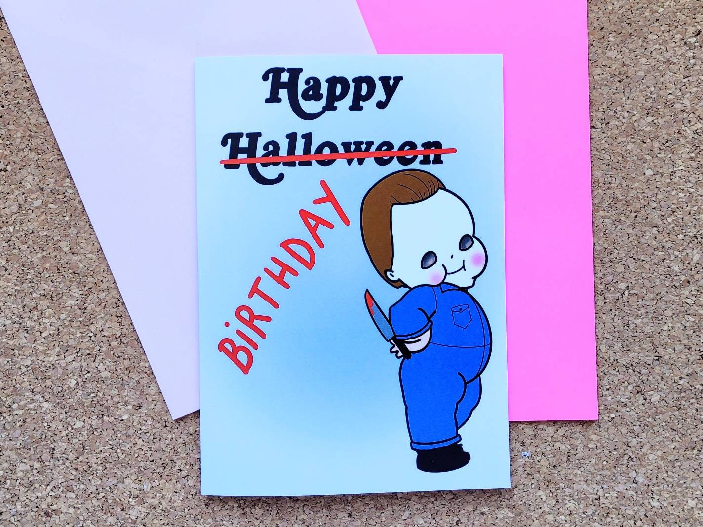 Michael Myers Wishes You A Happy Birthday Card // John Carpenter’s ...