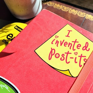 Romy and Michele's High School Reunion "i Invented Post-its!" Sticker ...