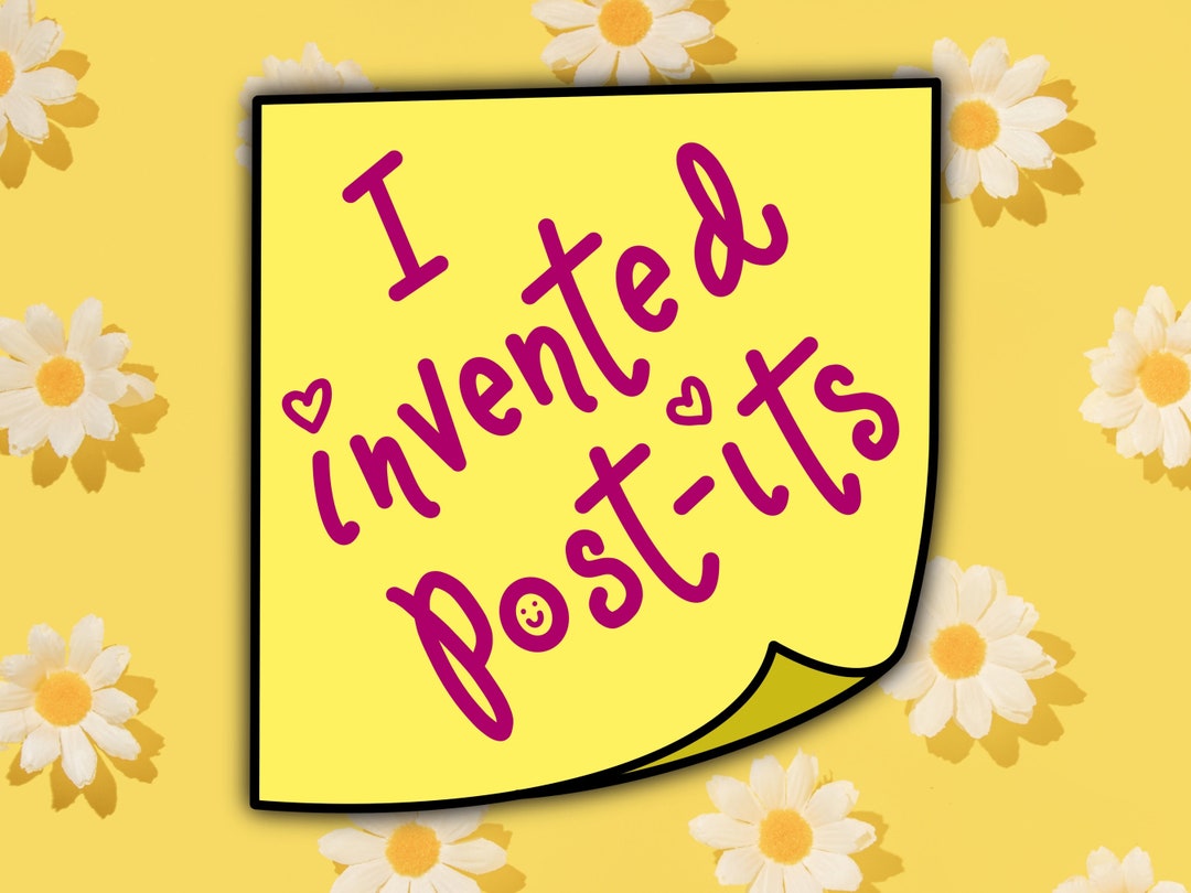 Romy and Michele's High School Reunion "i Invented Post-its!" Sticker ...