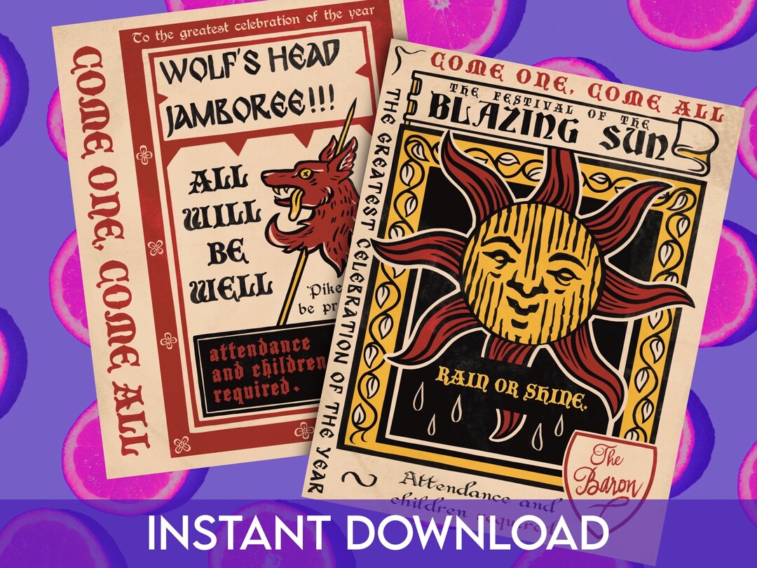 Curse of Strahd Printable Poster Duo // Vallaki Handouts for DM Prop ...