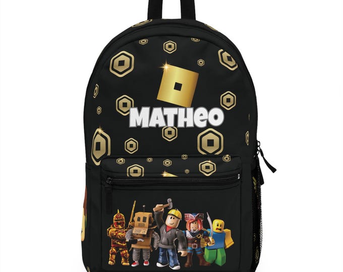 BOYS ROBLOX Backpack - Etsy