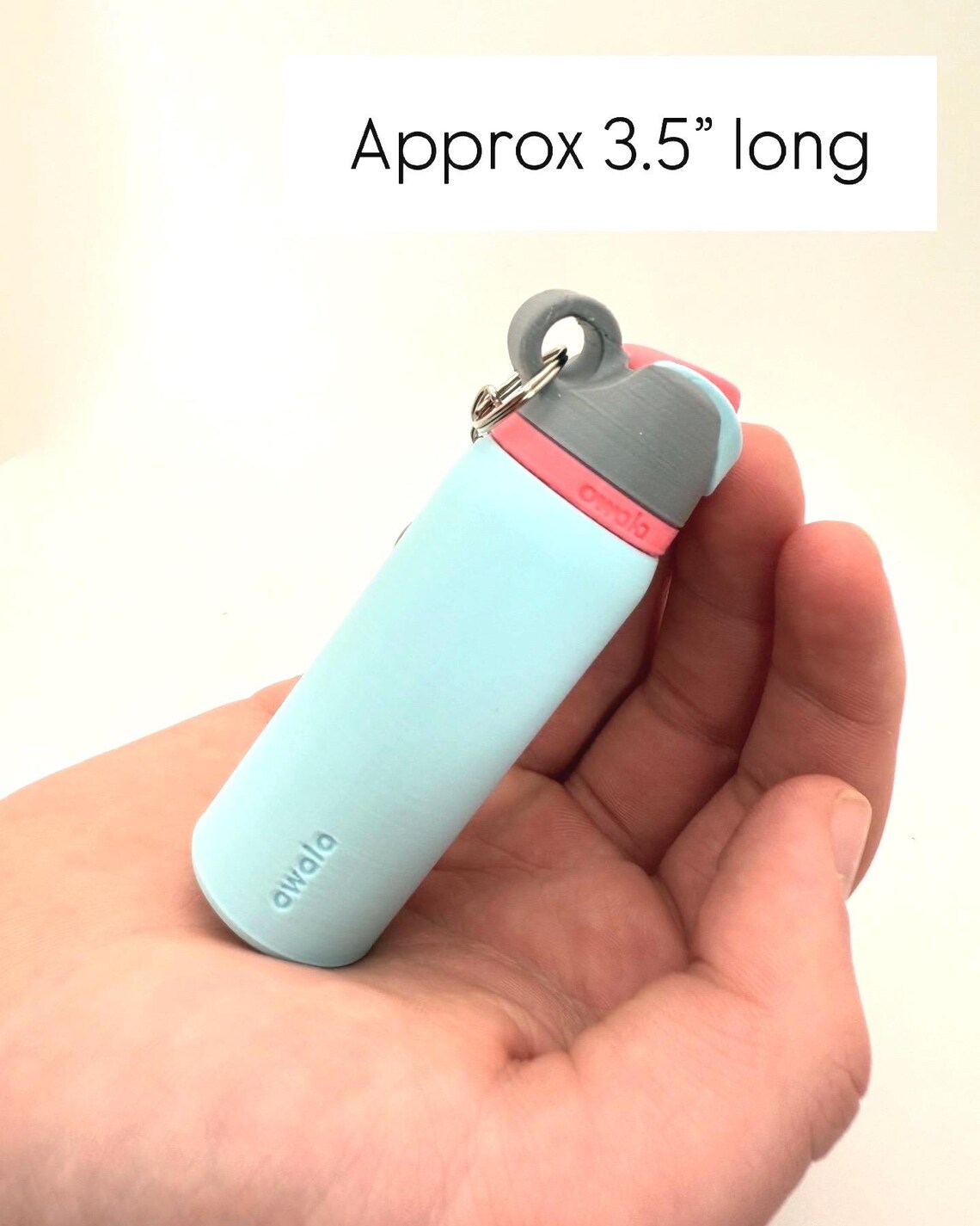 Mini Owala Freesip Inspired 3D Printed Keychain and Chapstick Holder ...