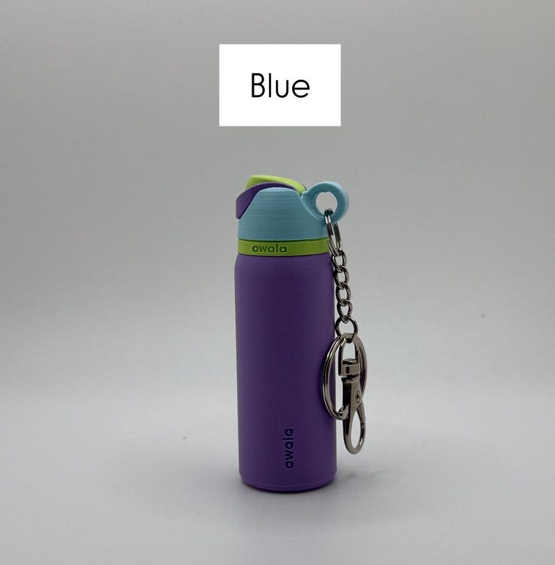 Mini Owala Freesip Inspired 3D Printed Keychain and Chapstick Holder ...