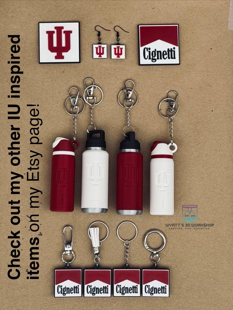 IU Inspired and Coach Cignetti Inspired Magnet — 3 Design Options ...