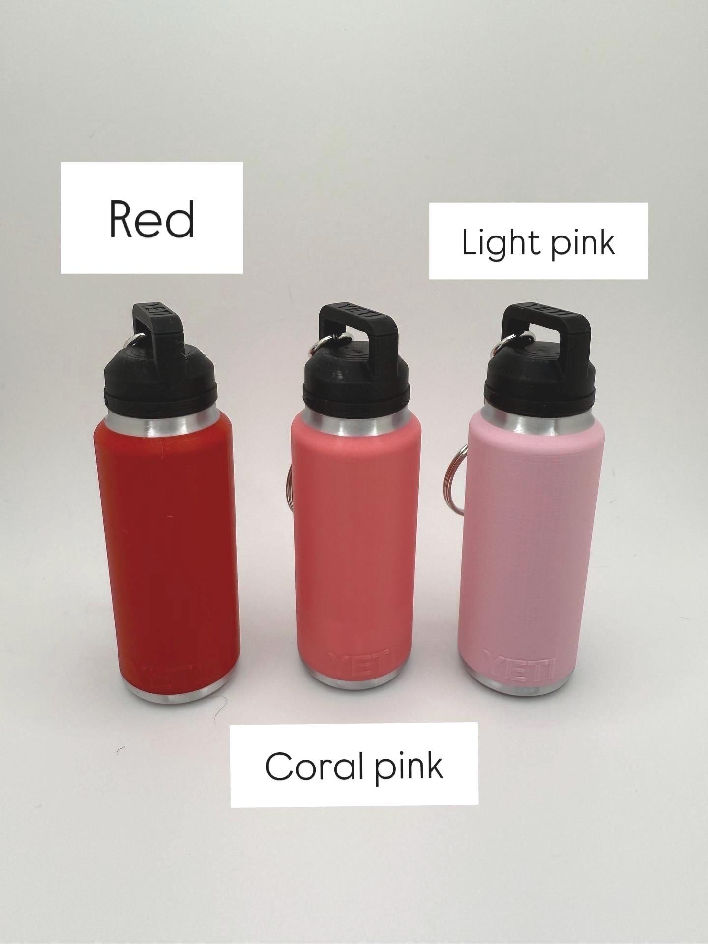 Mini Yeti Rambler Inspired 3D Printed Keychain & Chapstick Holder ...