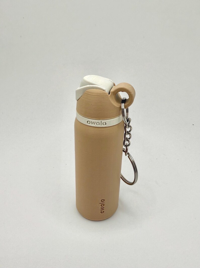 Mini Owala Freesip Inspired 3D Printed Keychain and Chapstick Holder ...