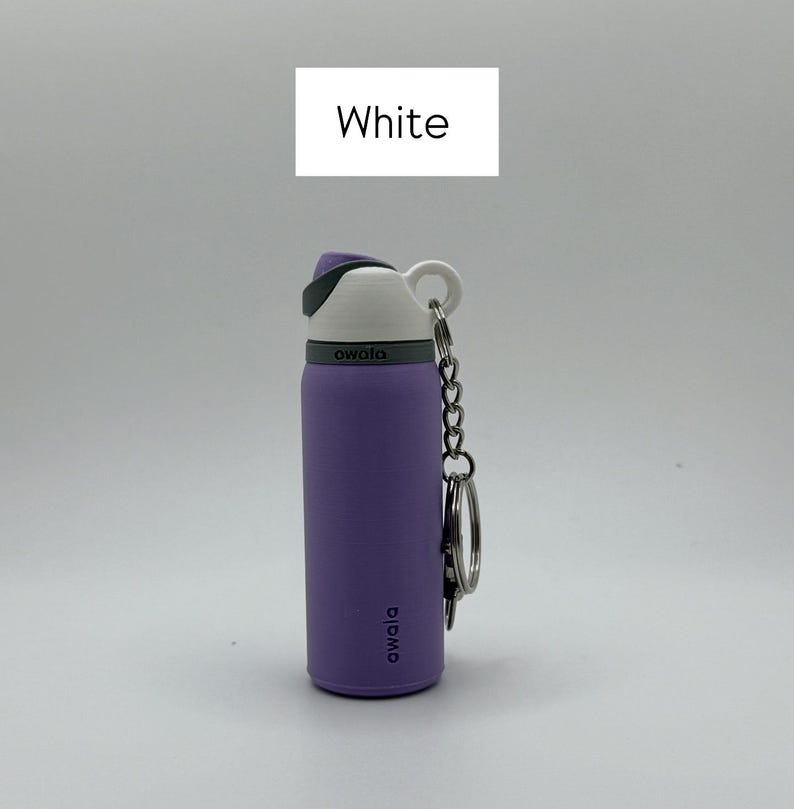 Mini Owala Freesip Inspired 3D Printed Keychain and Chapstick Holder ...