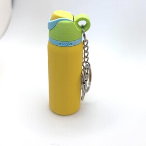 Mini Owala Freesip Inspired 3D Printed Keychain and Chapstick Holder ...